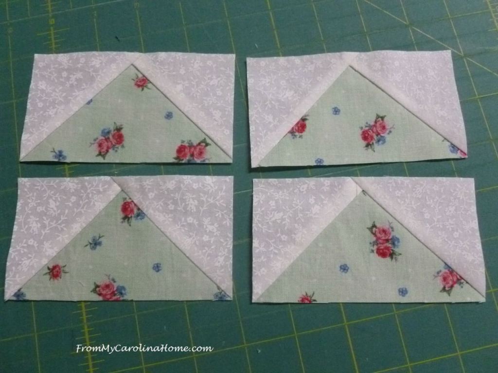 No Waste Flying Geese Tutorial – From My Carolina Home