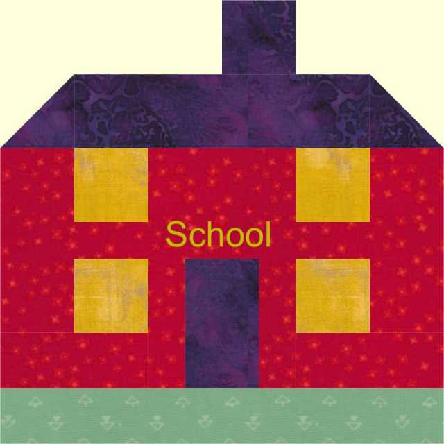 Quilt Block Mania Back to School – From My Carolina Home